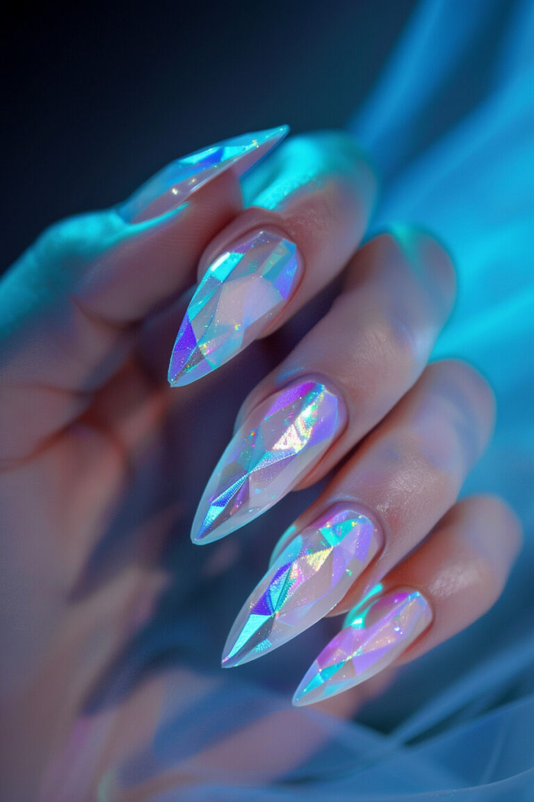 30 Chic Geometric Nail Art Designs That Scream Sophistication ...