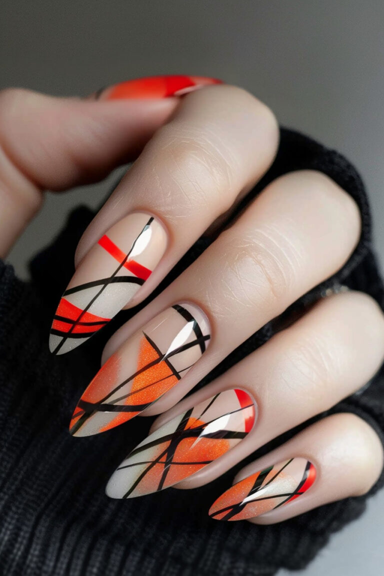 30 Chic Geometric Nail Art Designs That Scream Sophistication ...