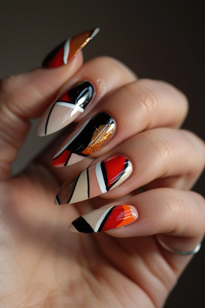 30 Chic Geometric Nail Art Designs That Scream Sophistication ...