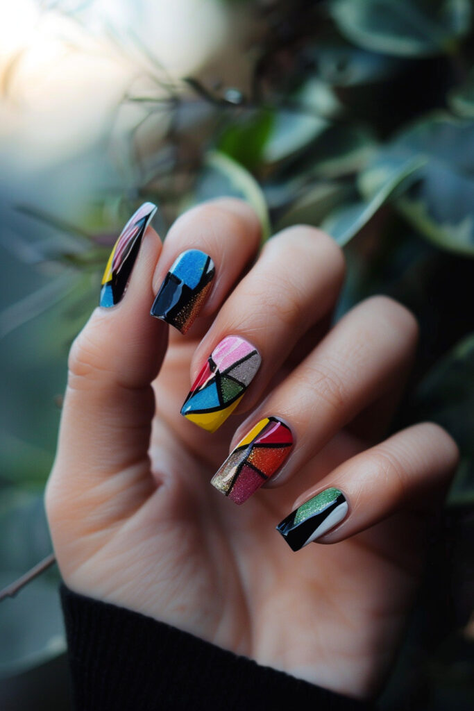 30 Chic Geometric Nail Art Designs That Scream Sophistication ...
