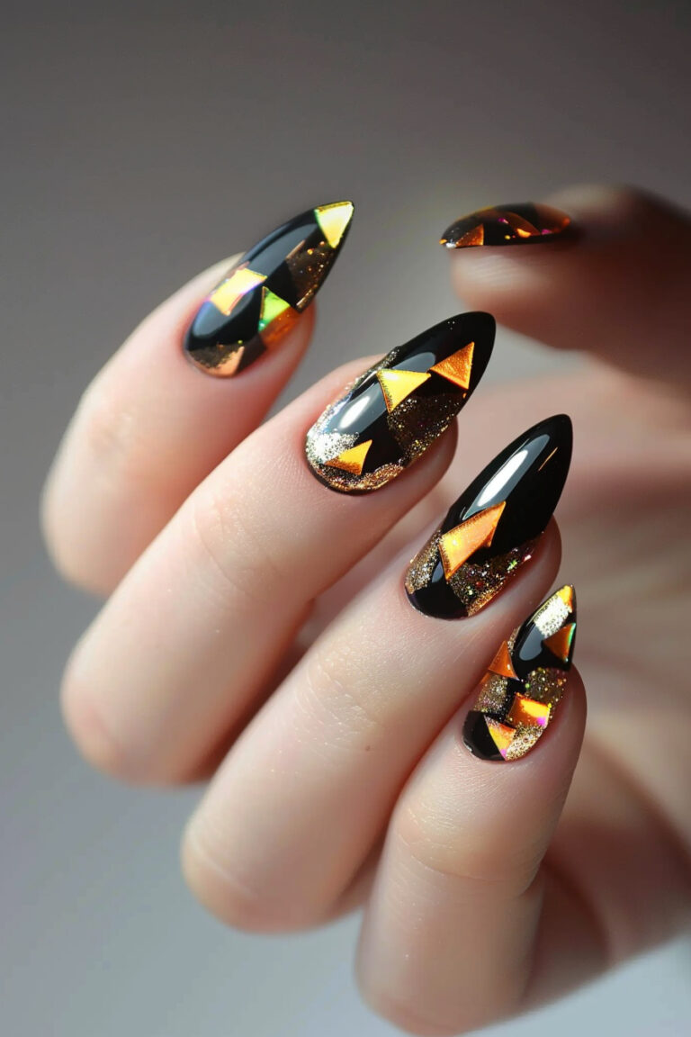 30 Chic Geometric Nail Art Designs That Scream Sophistication ...